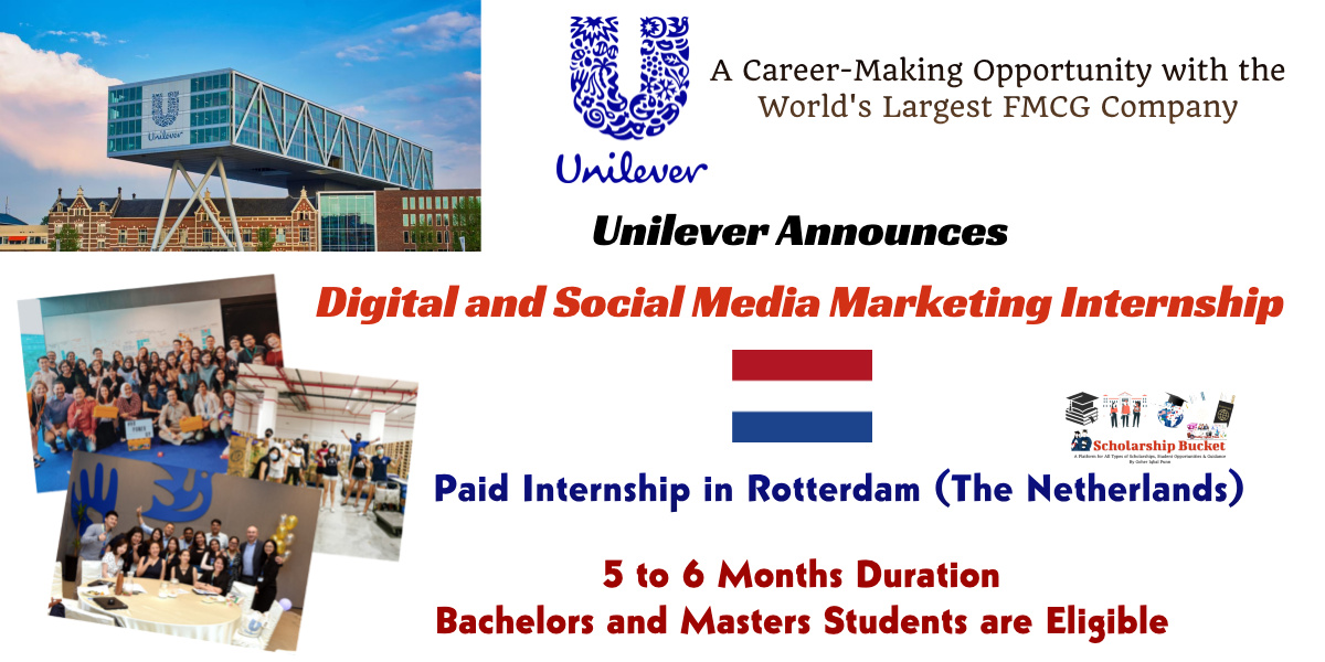 Internship at Unilever, Digital and Social Media Marketing (Holland)
